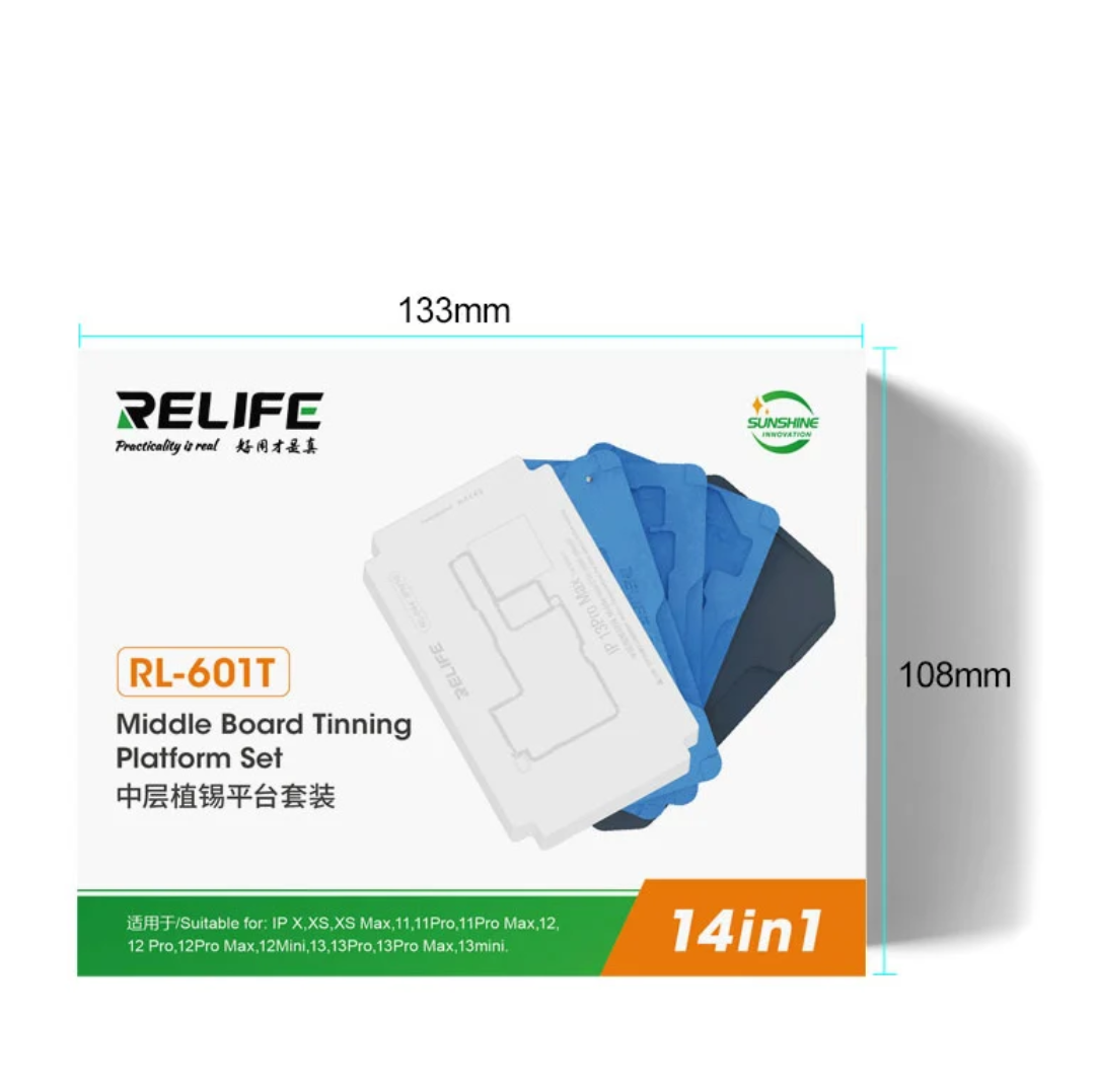 RL-601T - Plataforma con Stencil para Reballing de Interpost 14 en 1 ...