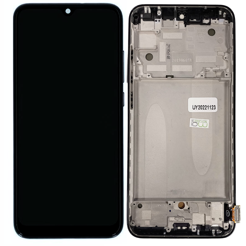 Display Xiaomi Mi A3 Negro Comp. c/Marco (OLED) (M1906F9SH)