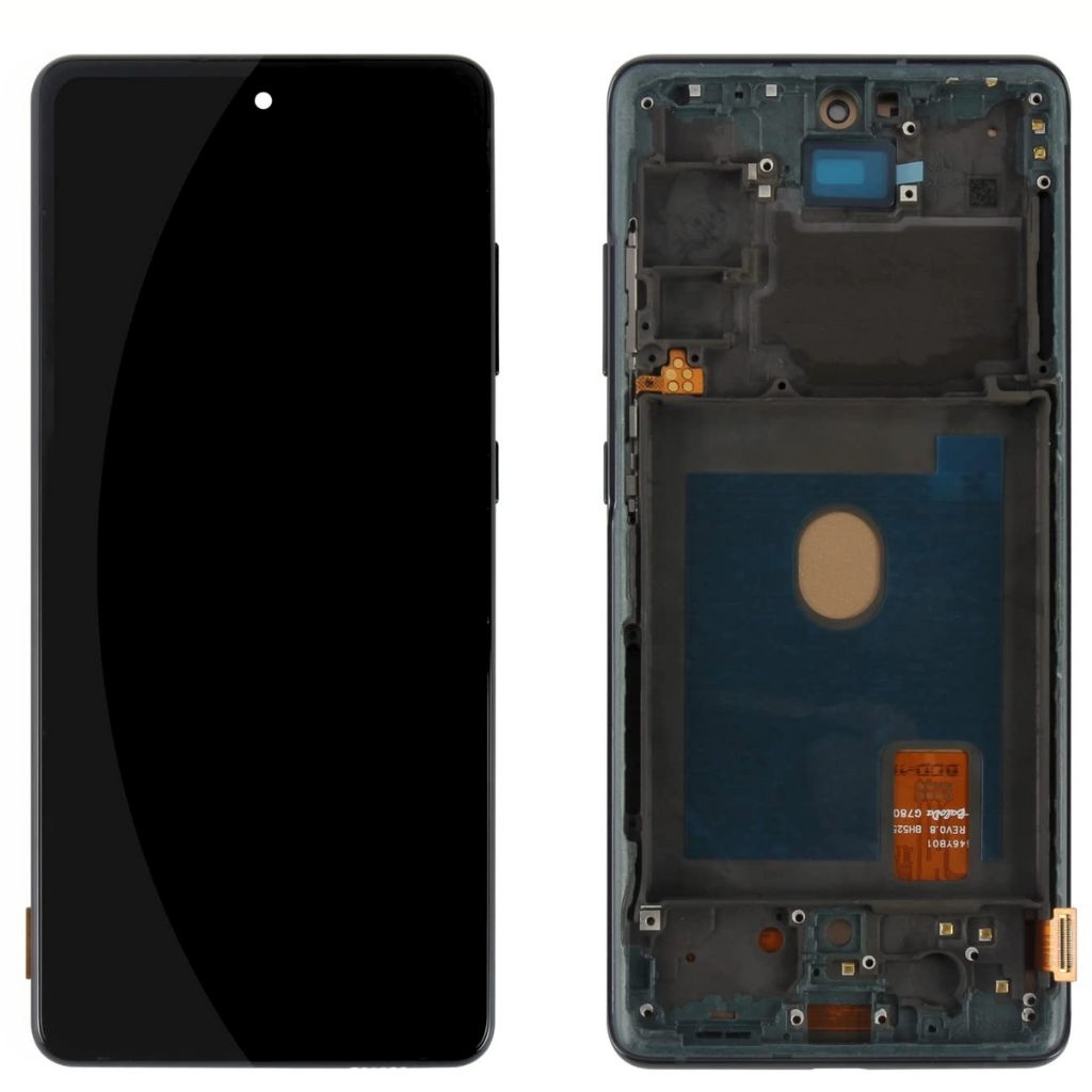 Display Samsung G780/G781/S20 FE/S20 FE 5G Comp. c/Marco Negro (OLED)