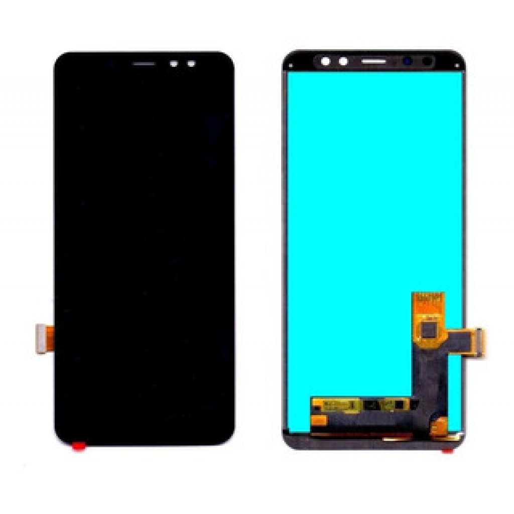 Display Samsung A730/A8 Plus Comp. Negro OLED