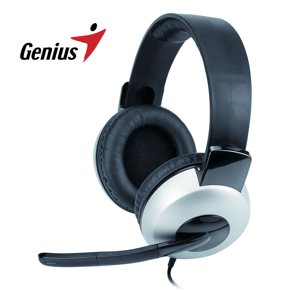 Audífono HS-05A 3 5mm x2 c/Micrófono Negro Genius