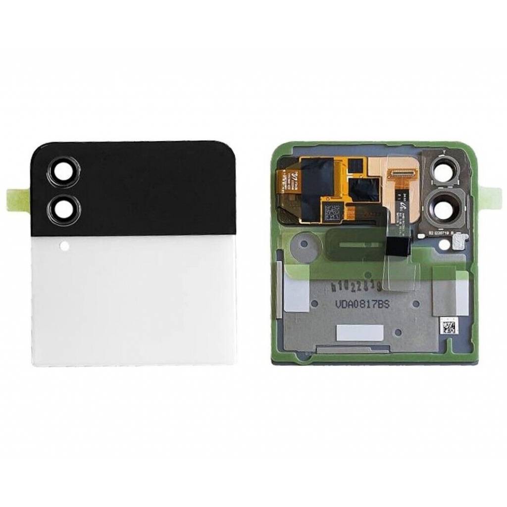 Display Samsung F721/Z Flip-4 5G 2022 Comp. Blanco/Plateado OUTER (GH97 ...